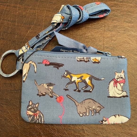 Vera Bradley | Accessories | Vera Bradley Lanyard And Zip Id In Cats ...